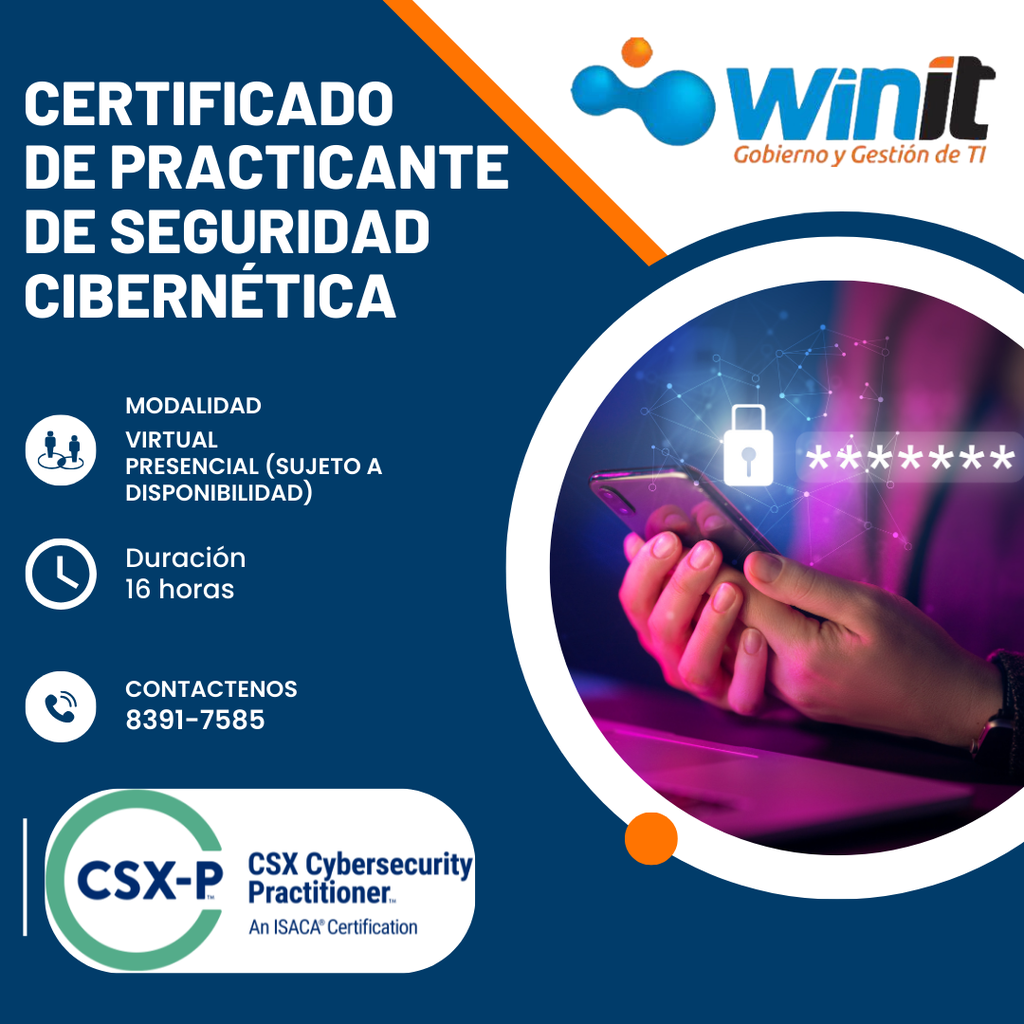 CSX-P Certificado de Practicante de Seguridad Cibernética | Winit Academia
